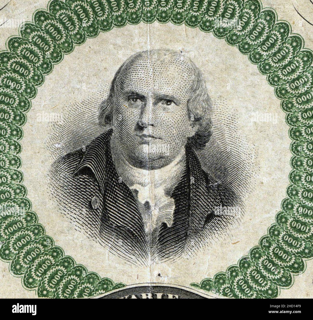 Robert Morris (Engraved Portrait Stock Photo - Alamy