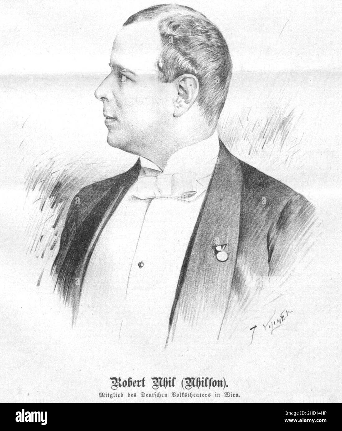 Robert Nhil 1892 Vilimek Stock Photo - Alamy