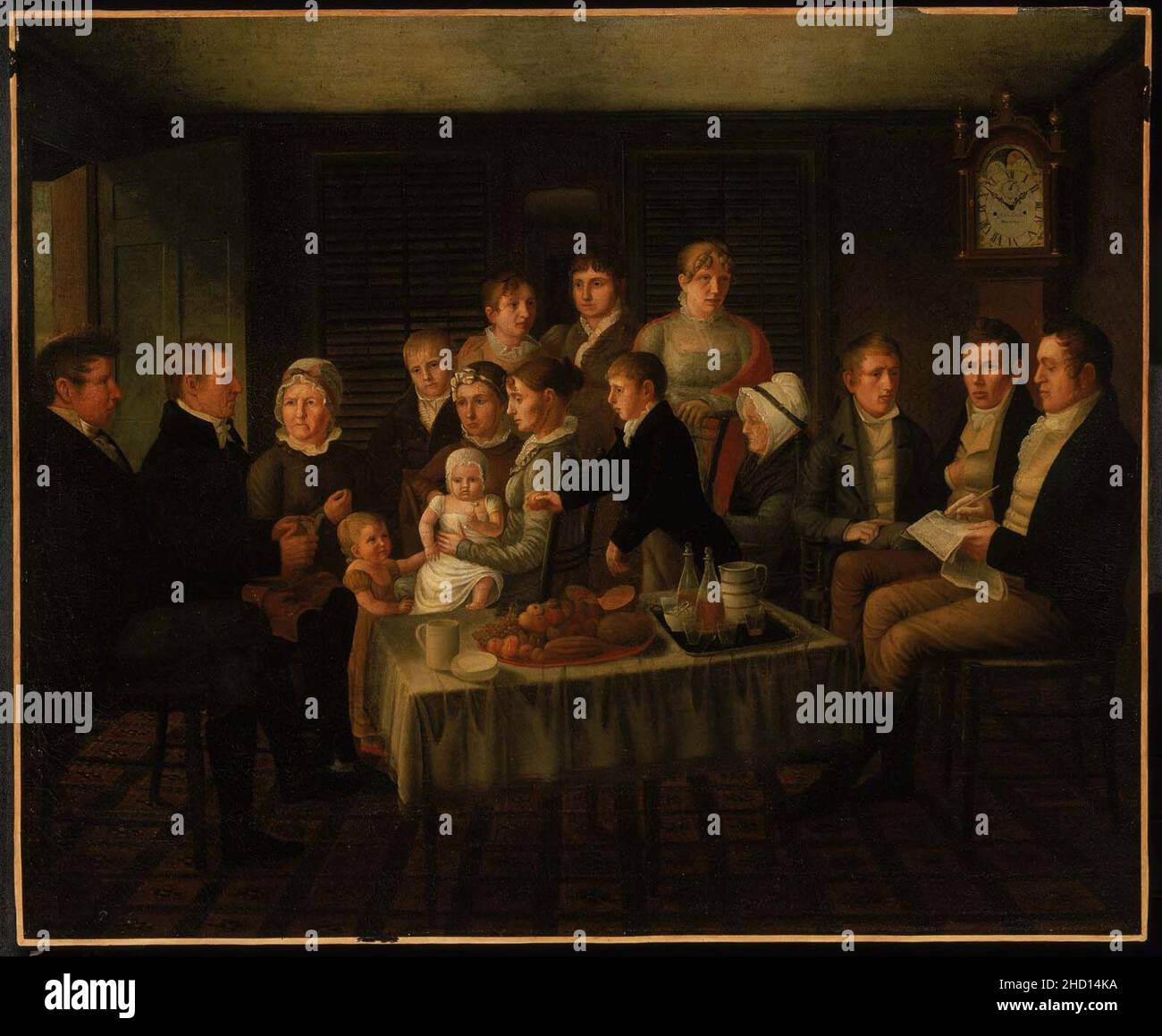Robert Peckham - The Peckham-Sawyer Family Stock Photo - Alamy