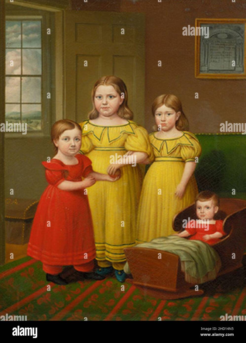 Robert Peckham, The Children of Oliver Adams Stock Photo - Alamy