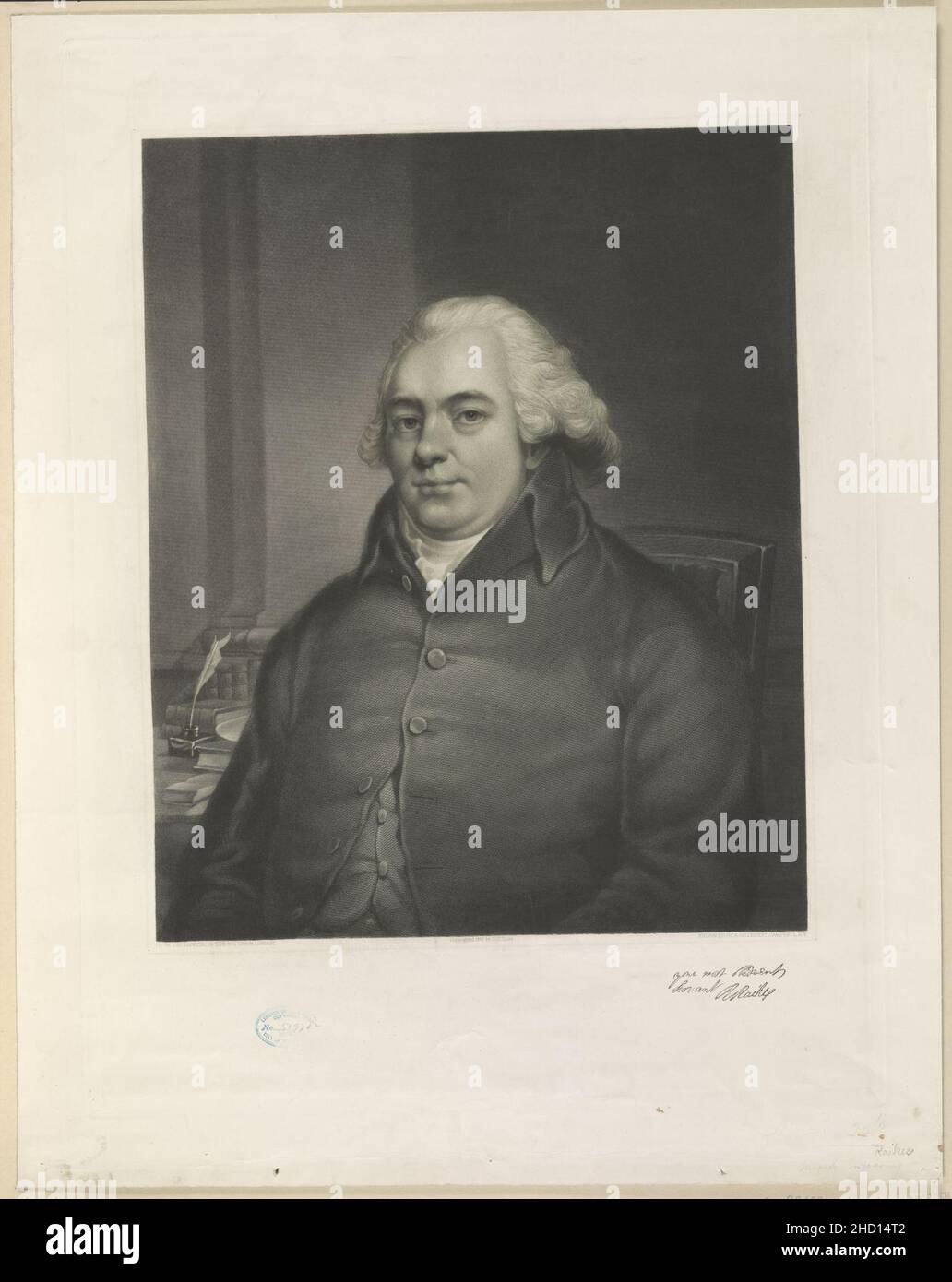 Robert Raikes, half-length portrait, seated, facing front) - engraved ...