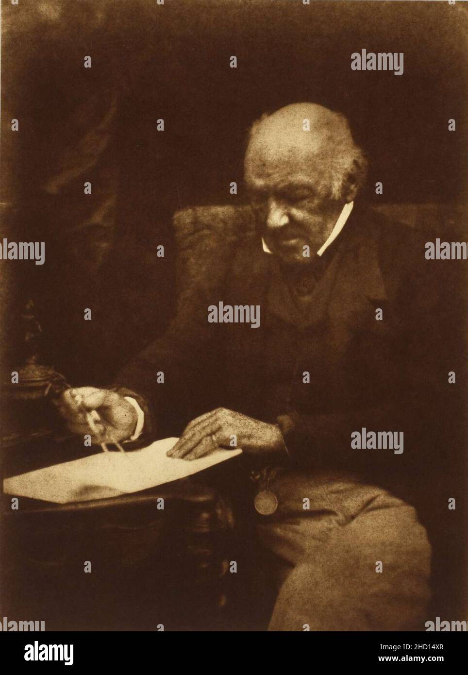 Robert Reid by Hill & Adamson, 1847 Stock Photo - Alamy