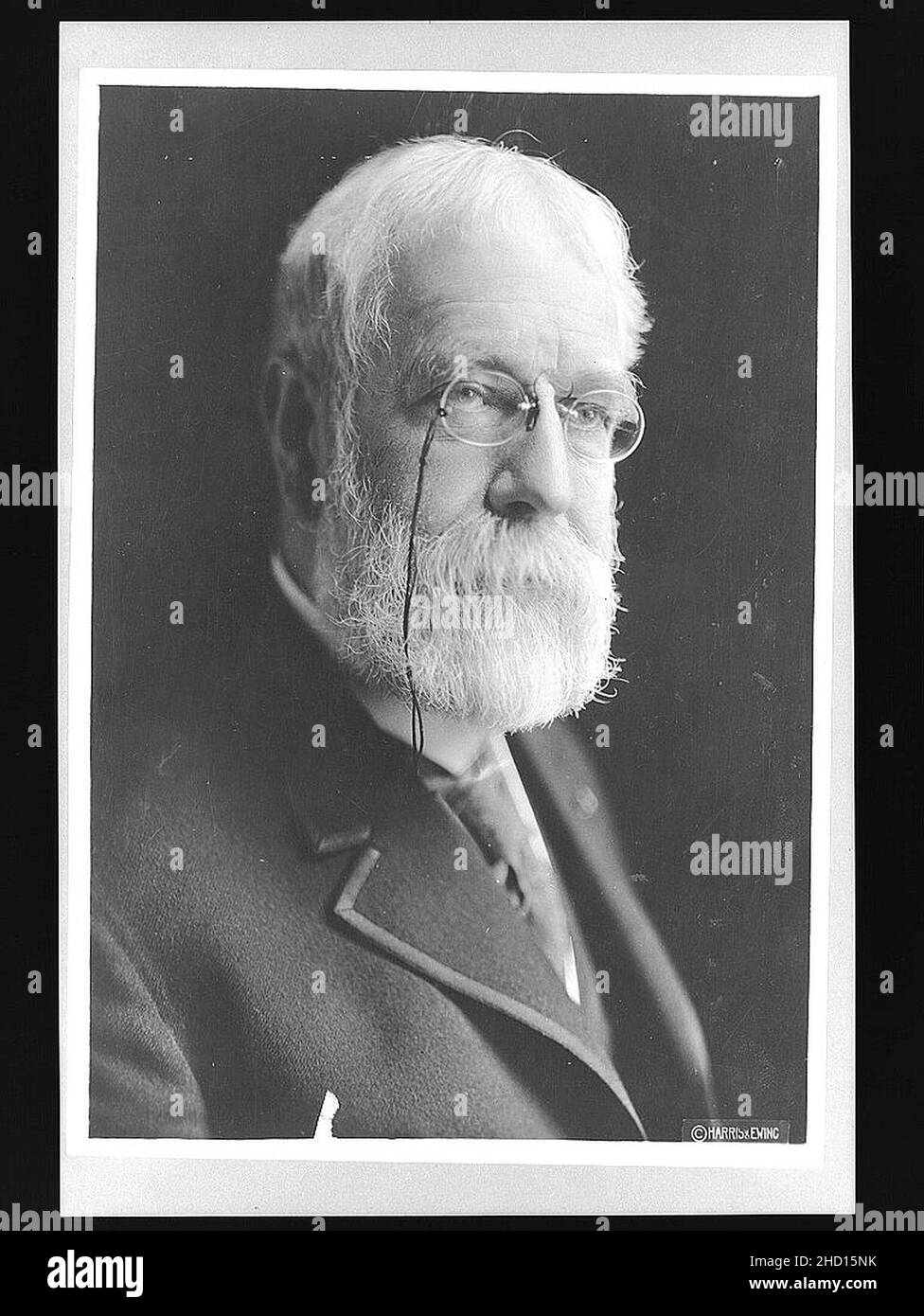 Robert U. Johnson, head-and-shoulders portrait, facing right Stock ...