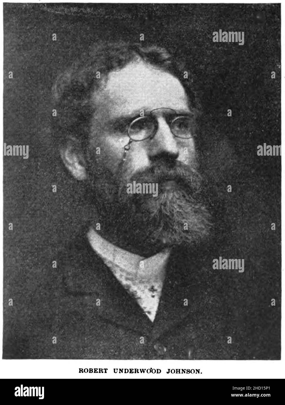 Robert Underwood Johnson 0001 Stock Photo - Alamy