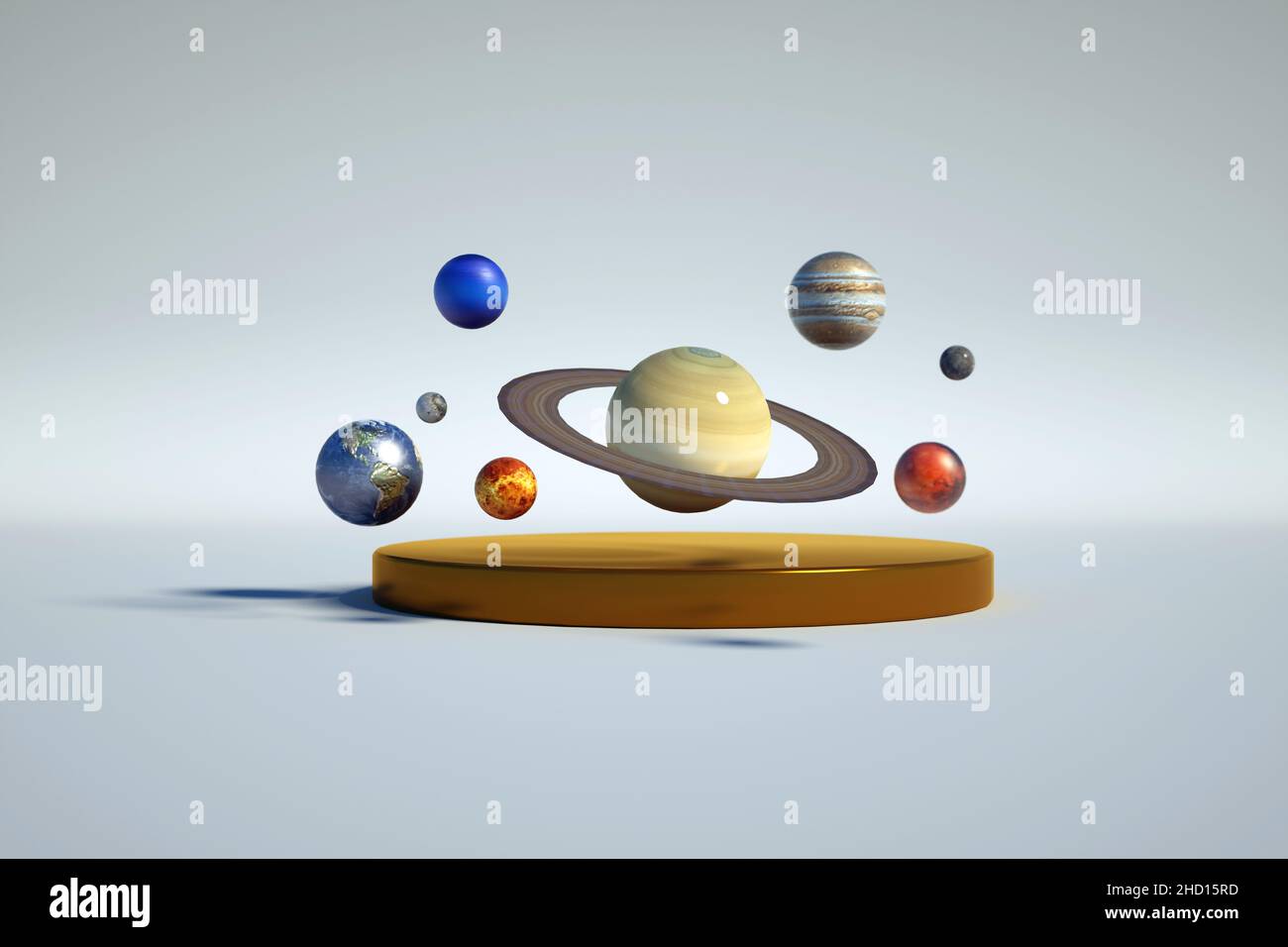Planet saturn ball rings hi-res stock photography and images - Alamy