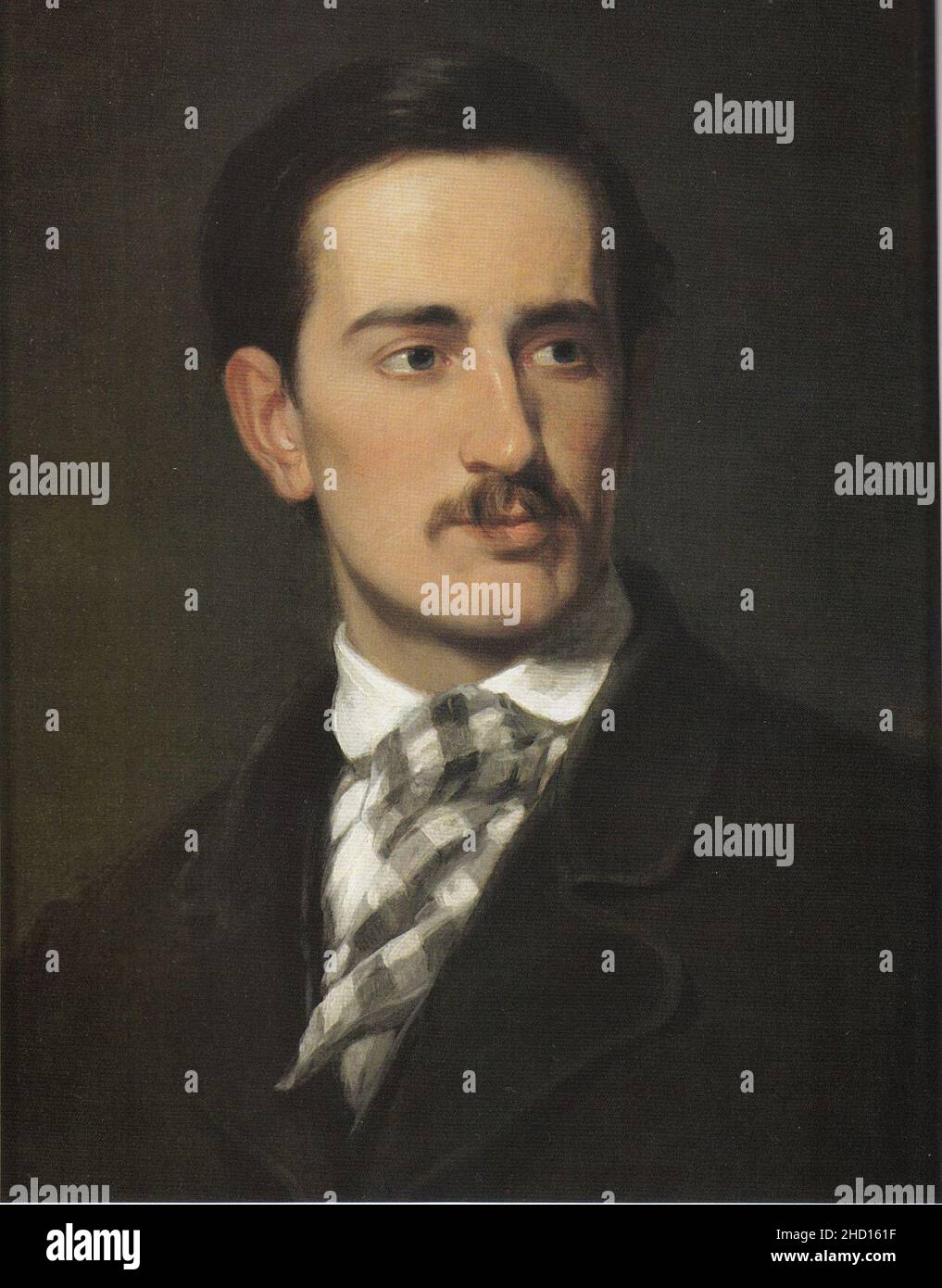 Robert Walter Weir, Portrait of John Ferguson Weir Stock Photo - Alamy