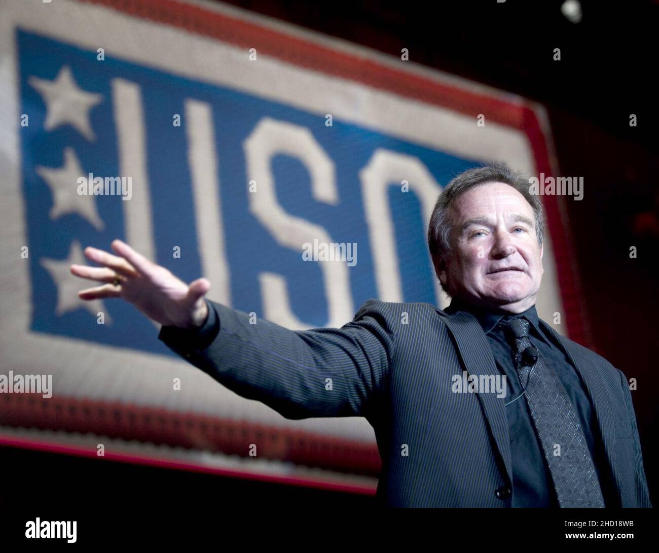 Robin Williams in 2008 Stock Photo - Alamy