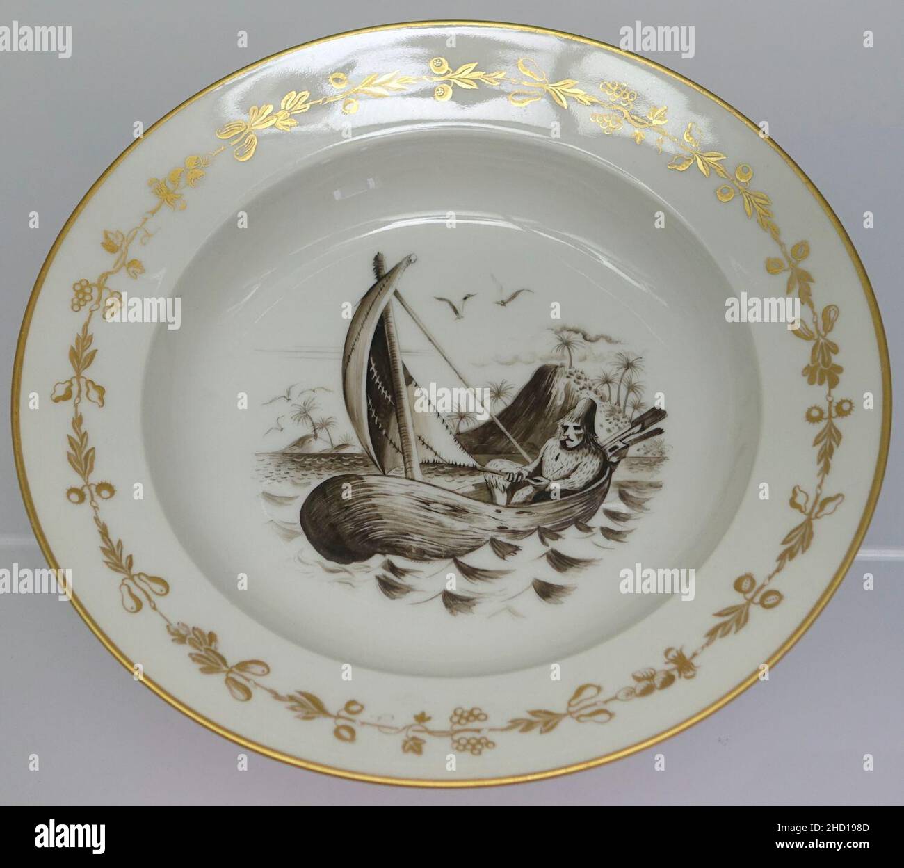 Robinson Crusoe service, decorated by Richard Seewald, Staatliche ...