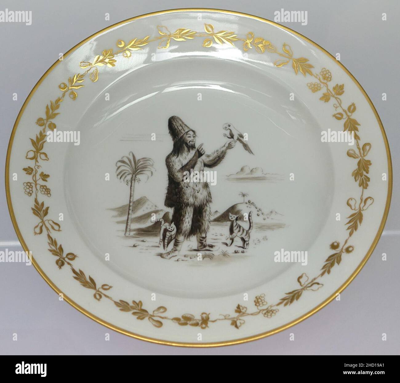 Robinson Crusoe service, decorated by Richard Seewald, Staatliche ...