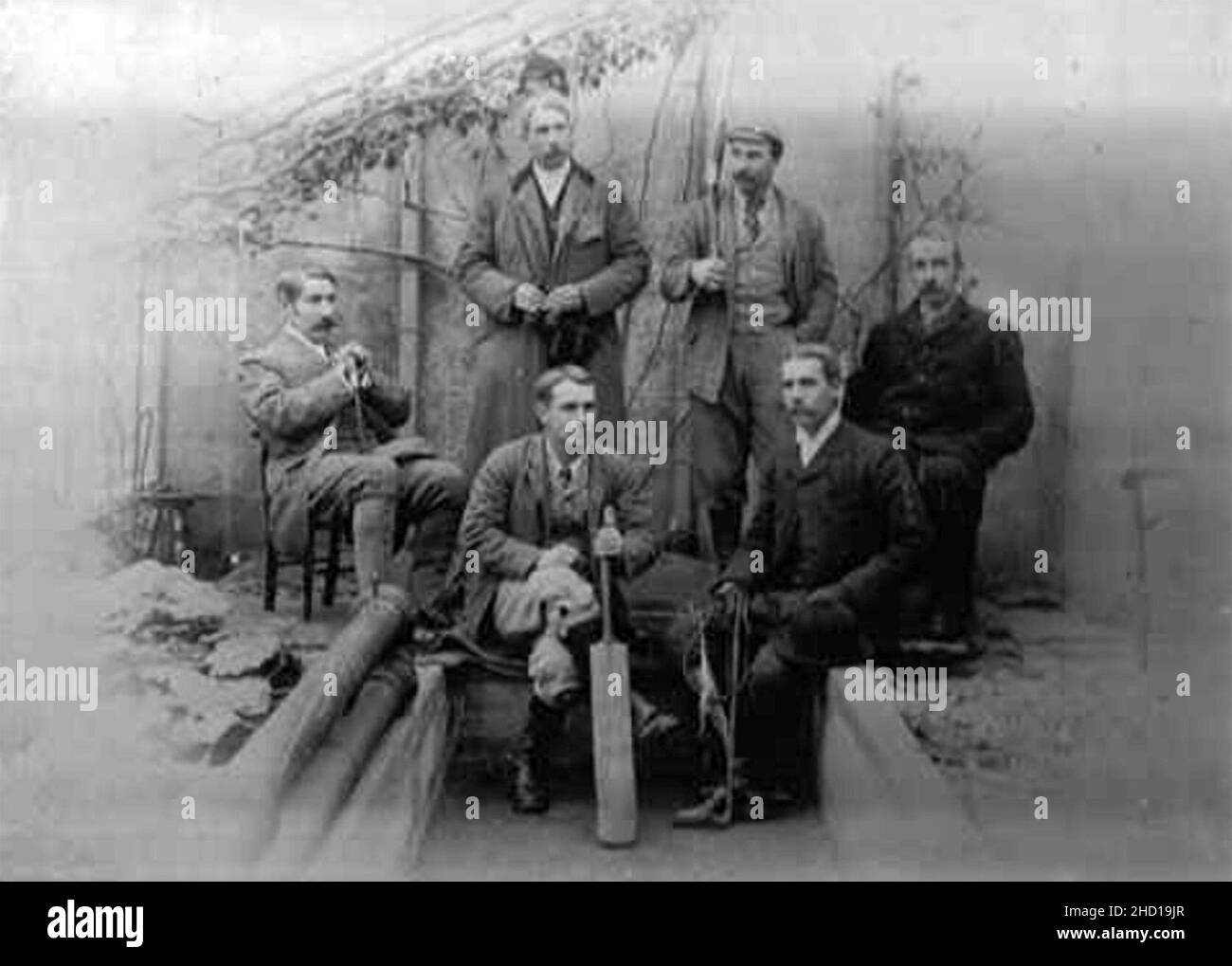 Robinson family of Backwell House Stock Photo - Alamy