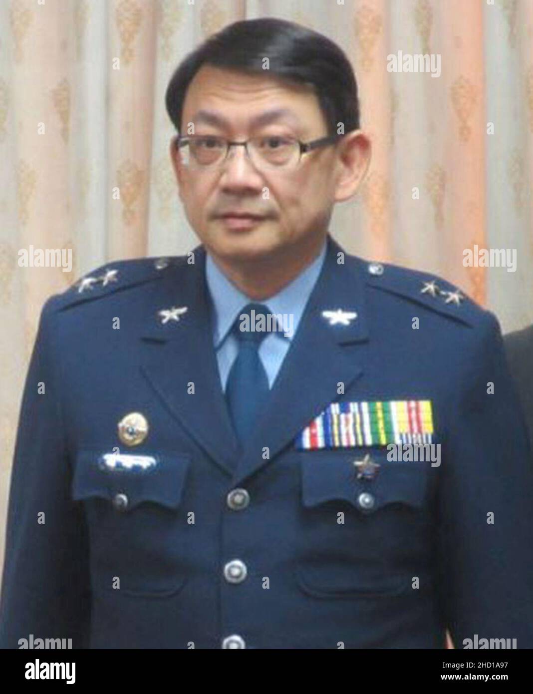ROCAF Lieutenant General Hu Yan-nien 空軍中將胡延年 Stock Photo - Alamy