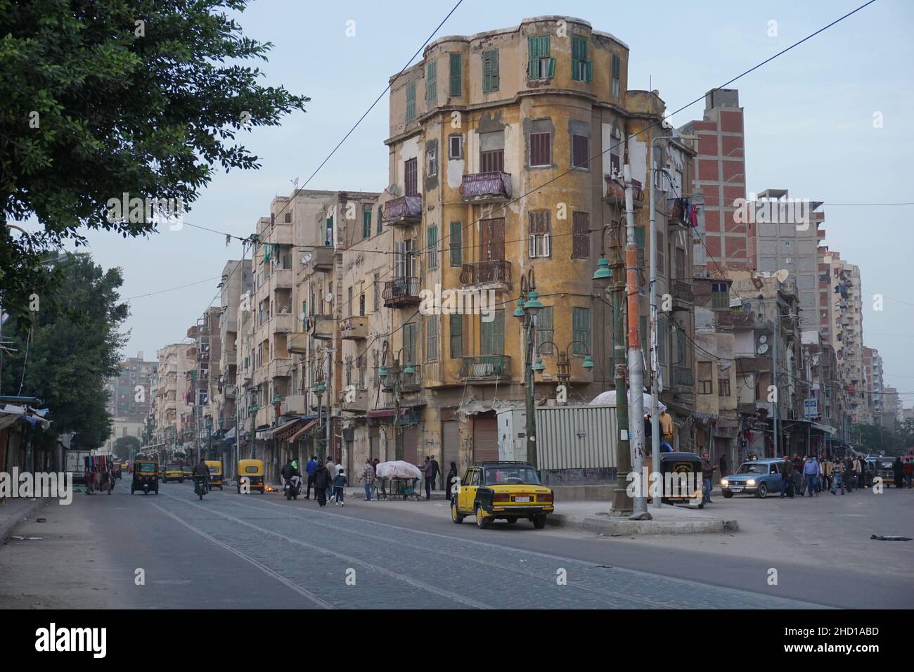 Street corner in Alexandria, Egypt 2020 Stock Photo - Alamy
