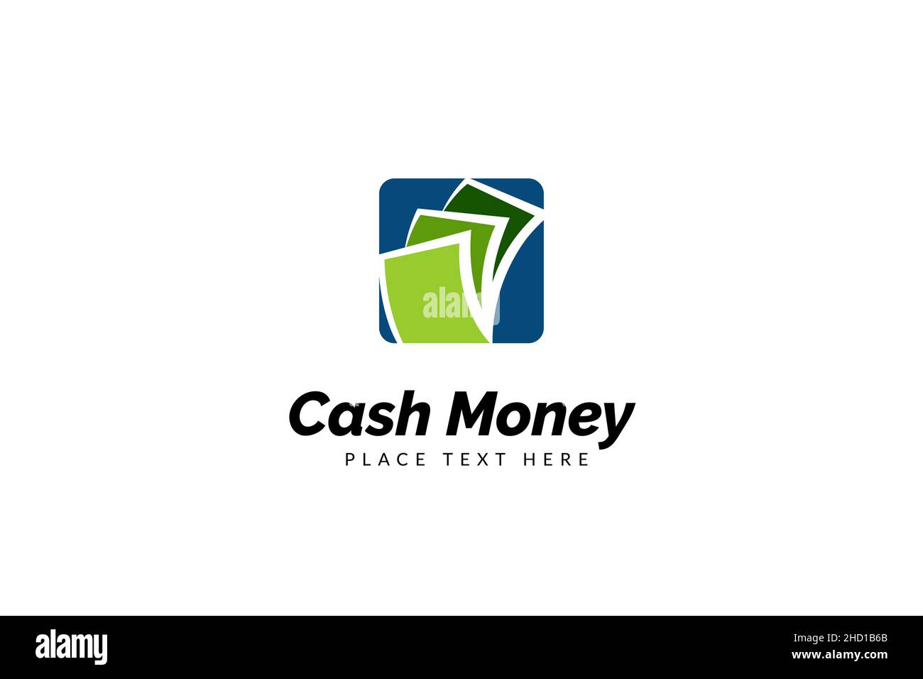 Cash money logo design template. Digital payment logo design Stock ...