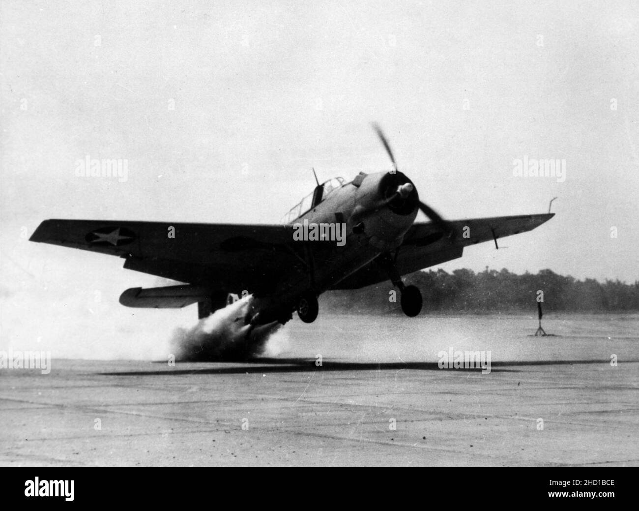 Rocket-assisted take-off of TBF c1943 Stock Photo - Alamy