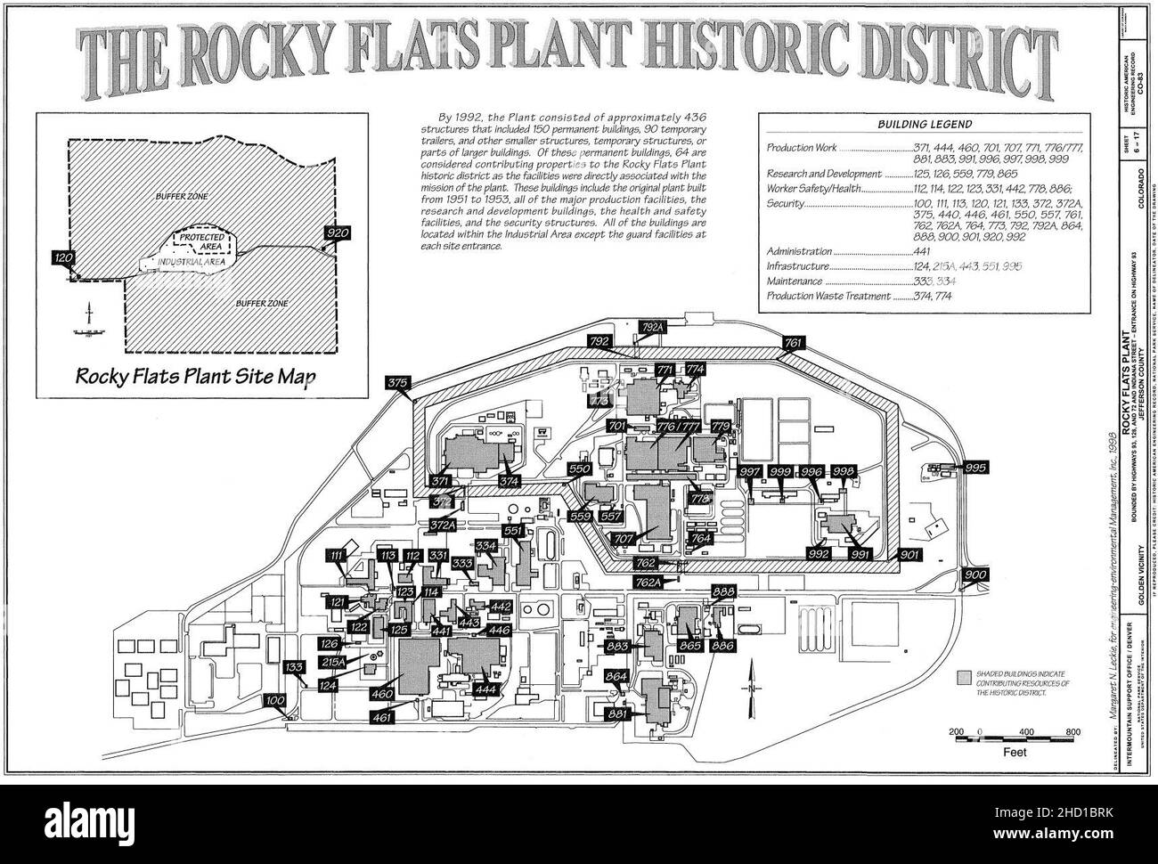 Rocky flats plant Black and White Stock Photos & Images - Alamy