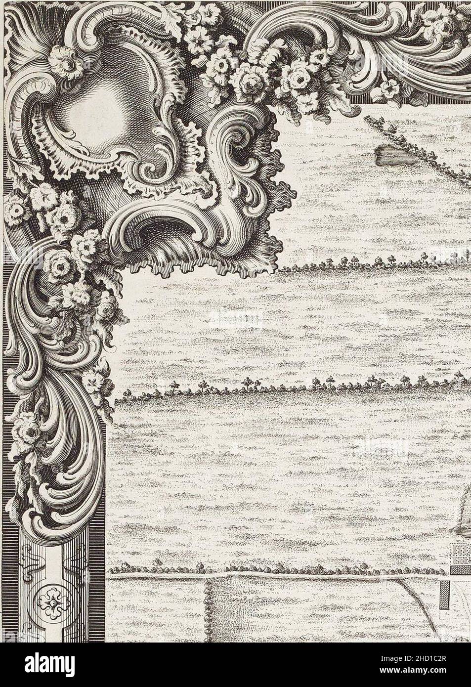 Rocque map london hi-res stock photography and images - Alamy