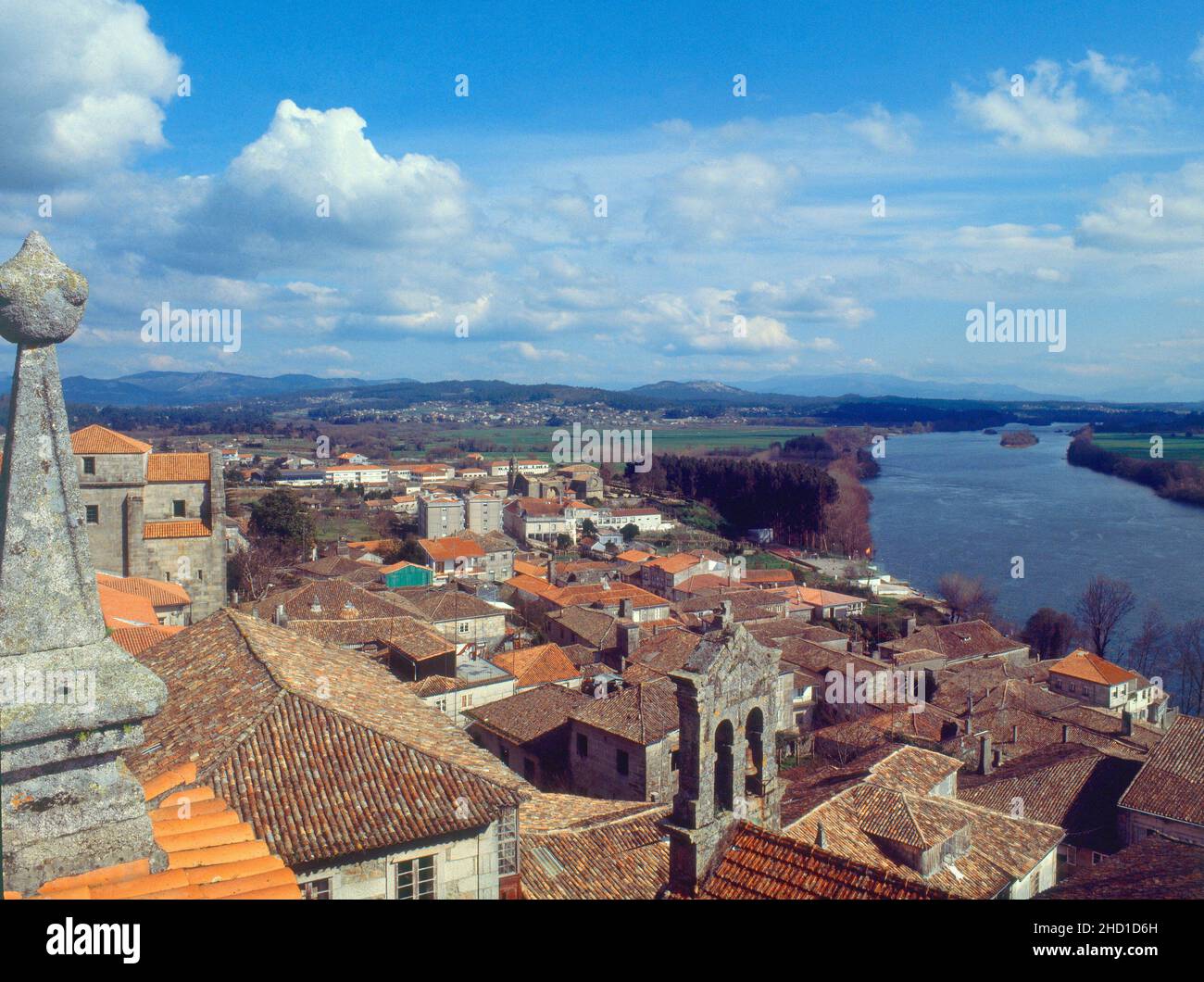 PANORAMICA - FOTO AÑOS 70. Location: EXTERIOR. Tuy. Pontevedra. SPAIN ...
