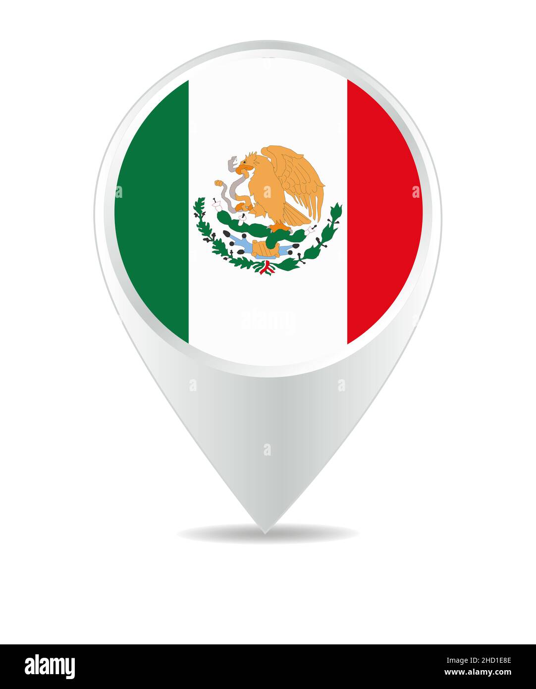 Mexican Flag Vector