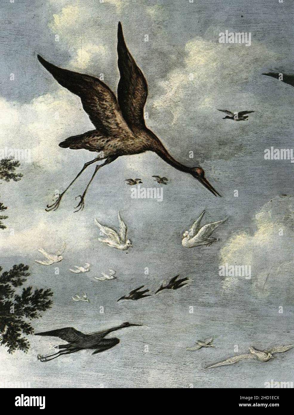 Roelant Savery - The Paradise (detail Stock Photo - Alamy