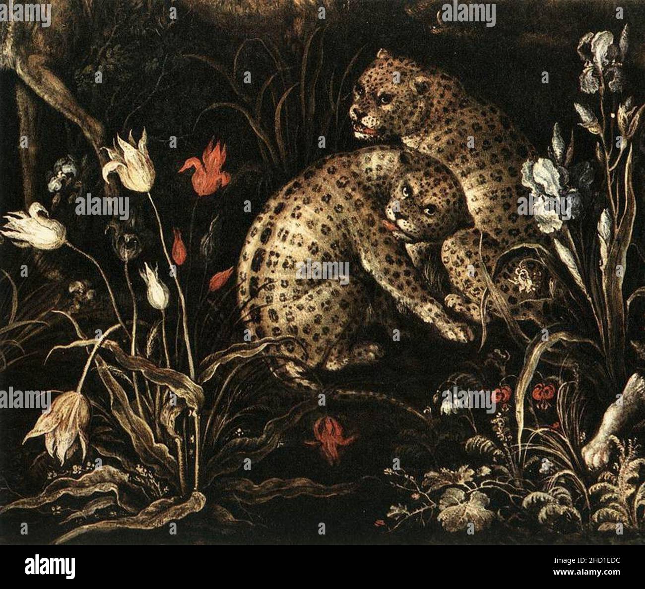 Roelant Savery - The Paradise (detail Stock Photo - Alamy