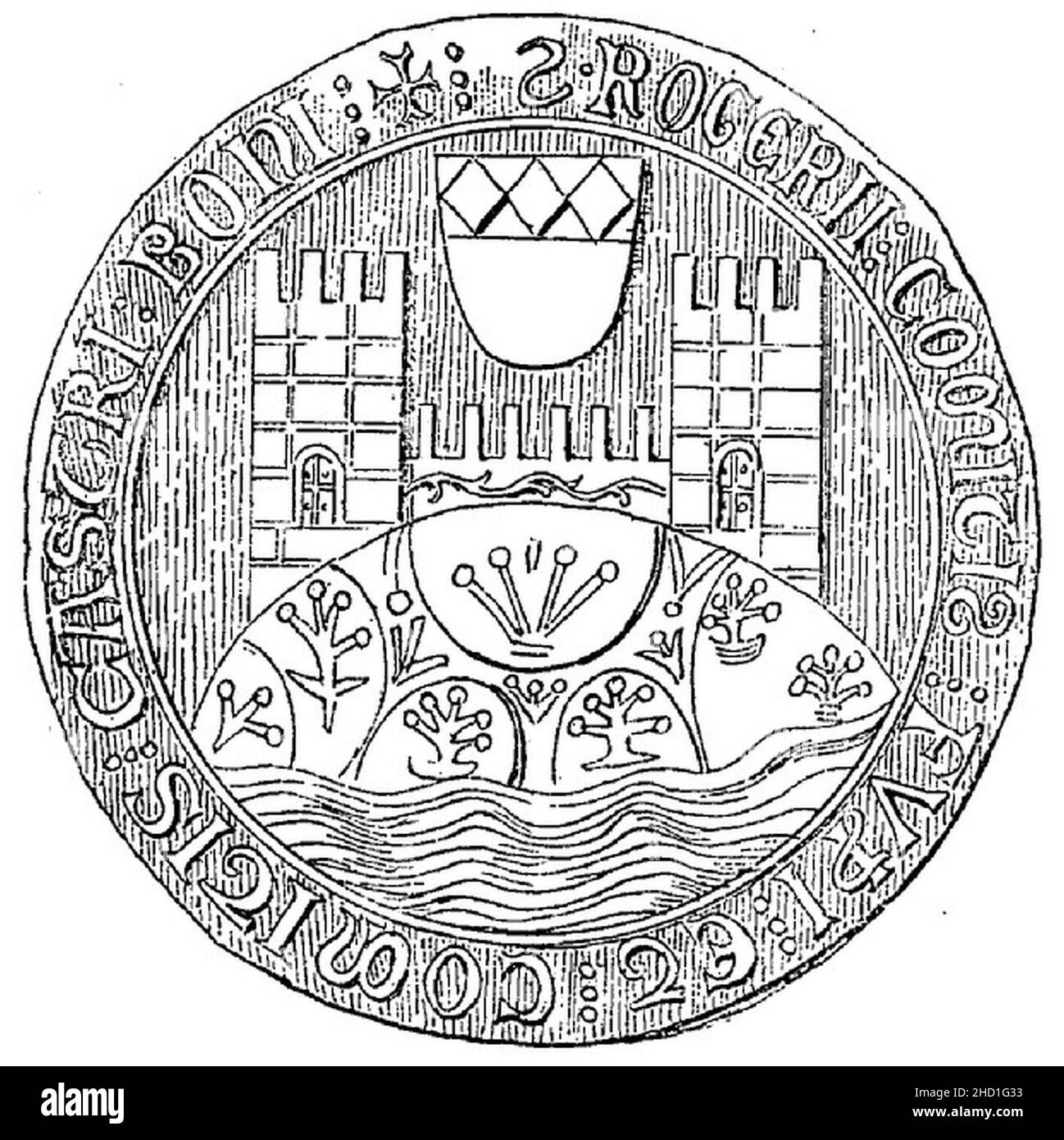 Roger IV of Foix2 Stock Photo - Alamy