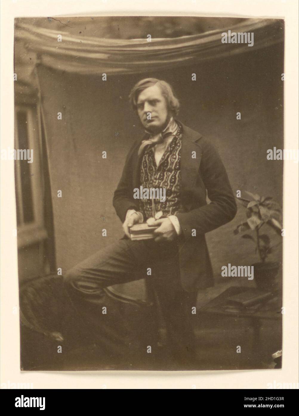 Roger Fenton 1852 self-portrait Stock Photo - Alamy