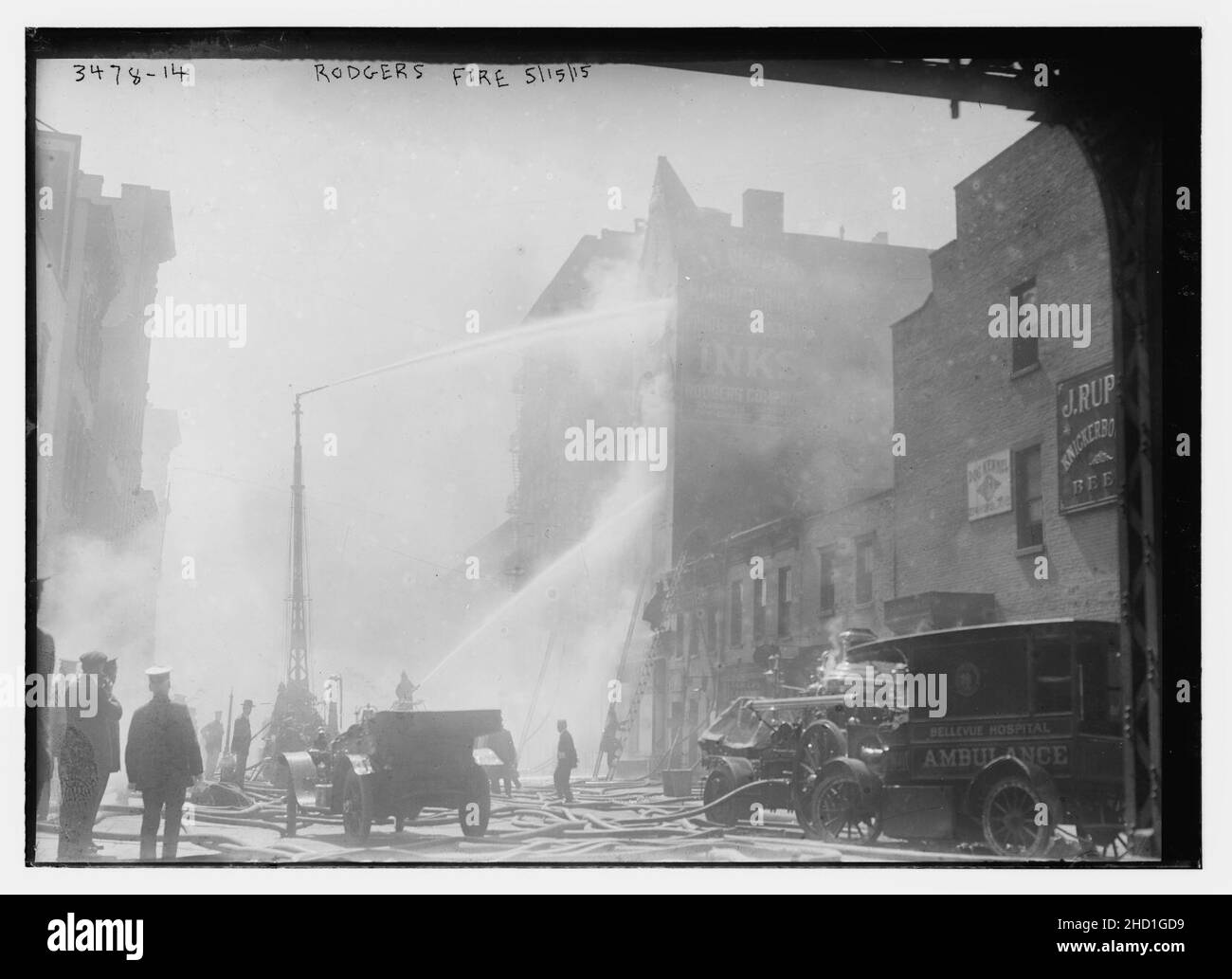 Rodgers fire hi-res stock photography and images - Alamy