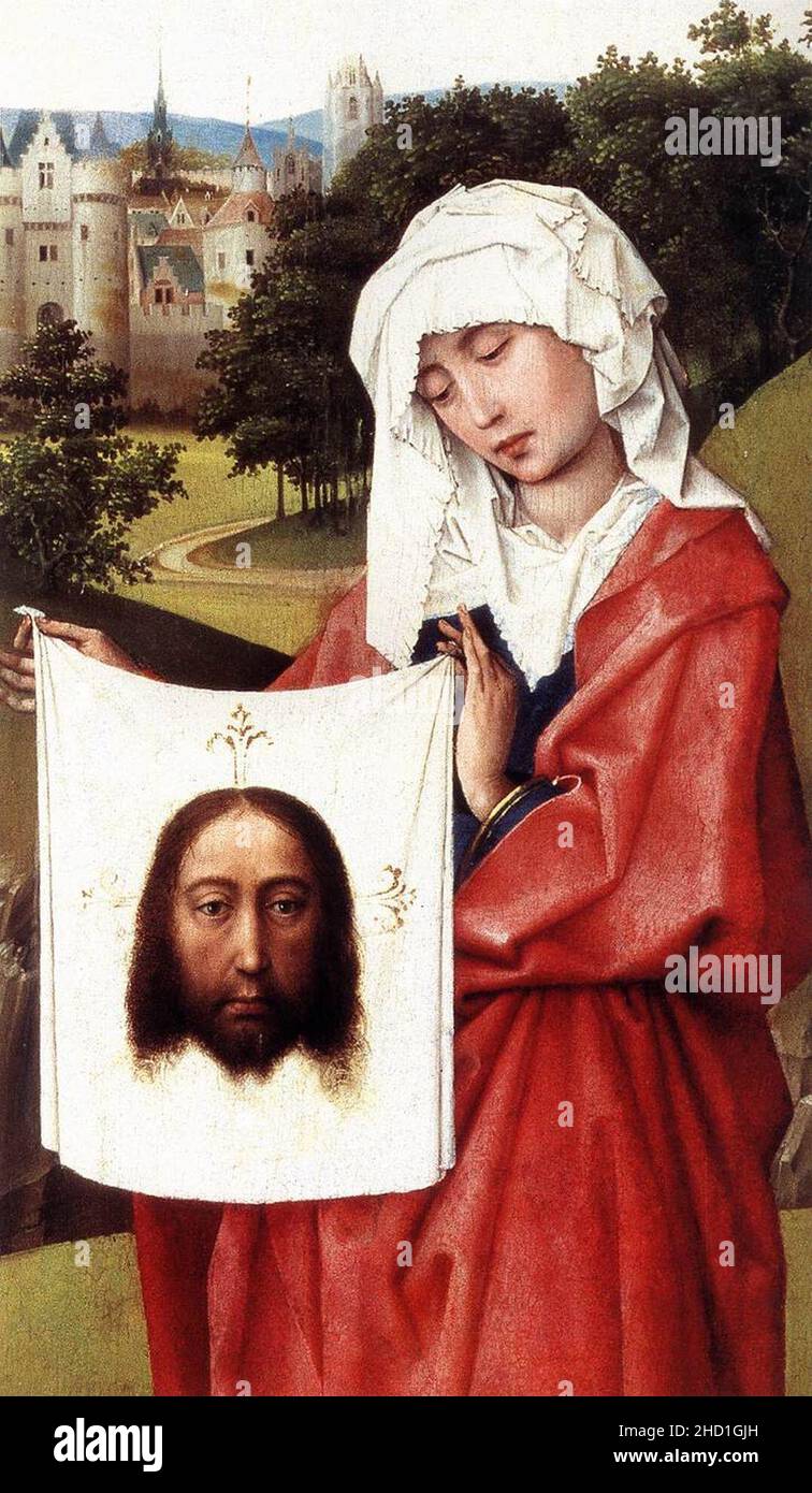 Rogier van der Weyden - Crucifixion Triptych (detail Stock Photo - Alamy