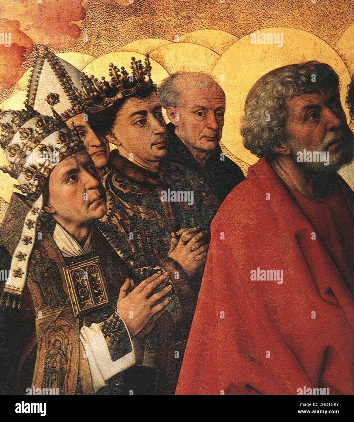 Rogier van der Weyden - The Last Judgment (detail Stock Photo - Alamy