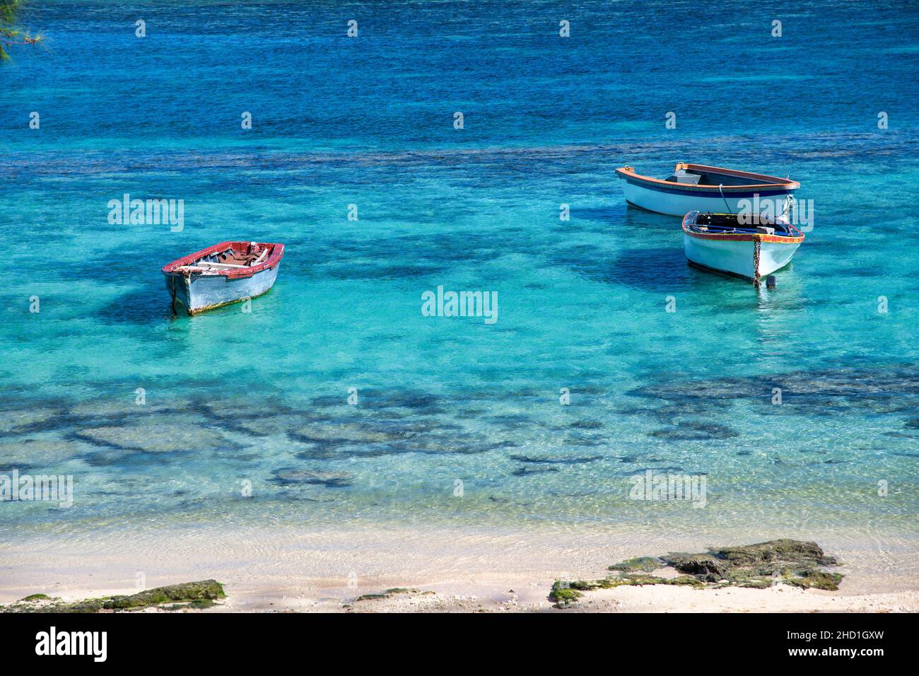 Small boats island tropical nature hi-res stock photography and images ...