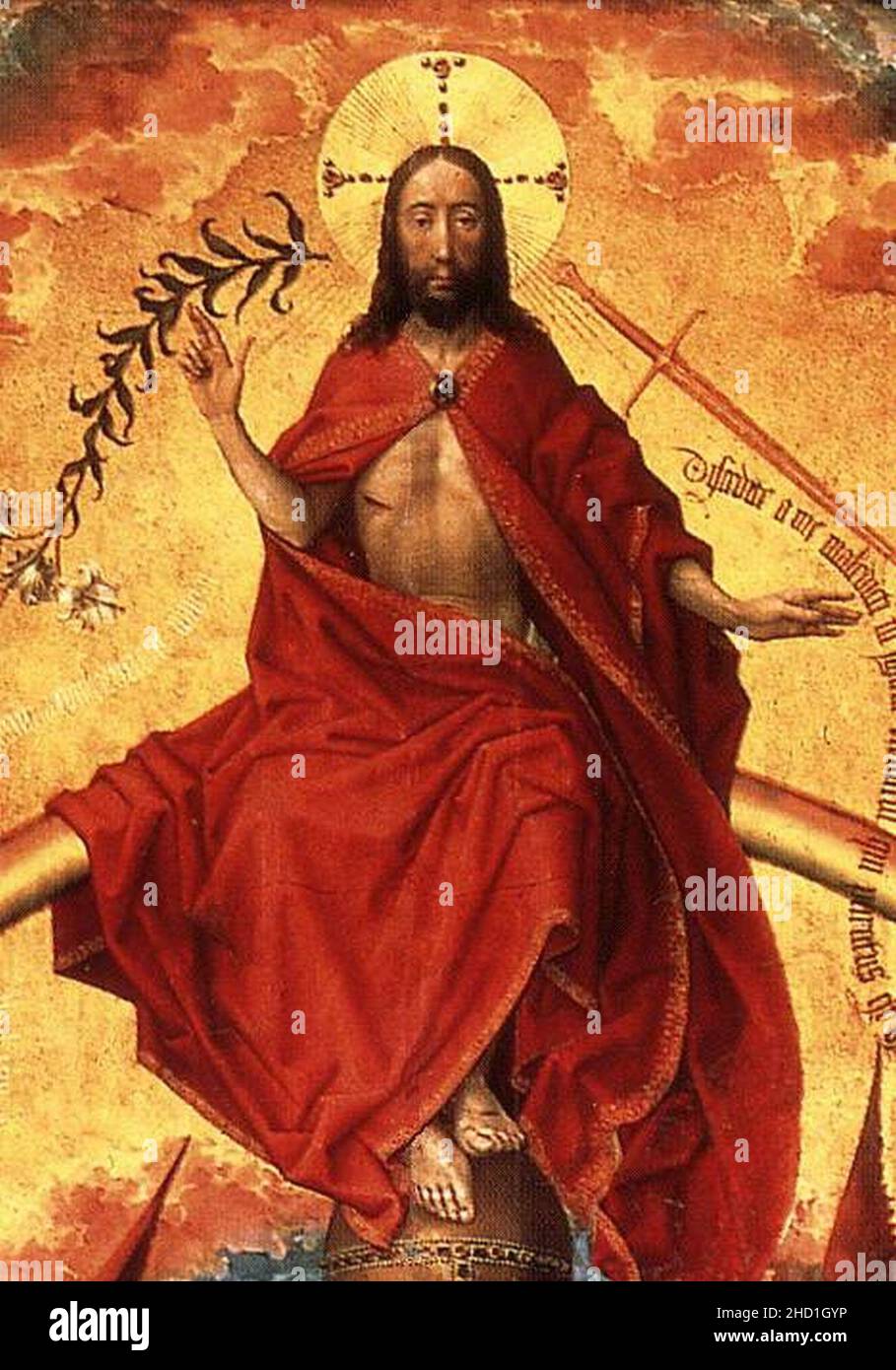 Rogier van der Weyden - The Last Judgment (detail Stock Photo - Alamy