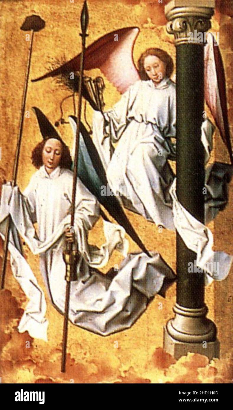 Rogier van der Weyden - The Last Judgment (detail Stock Photo - Alamy