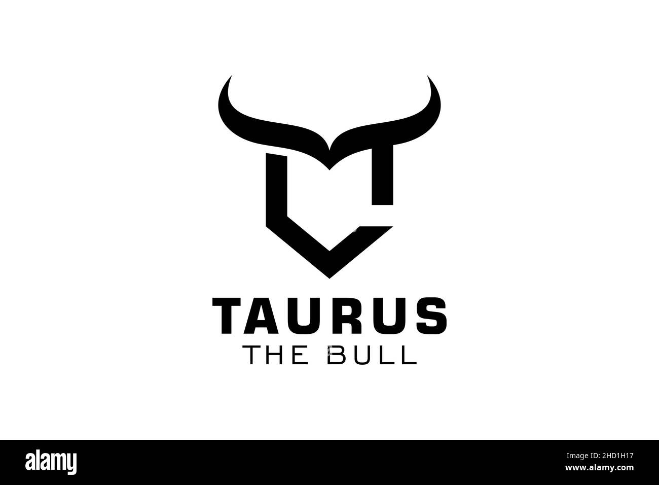 Letter L logo, Bull logo,head bull logo, monogram Logo Design Template ...