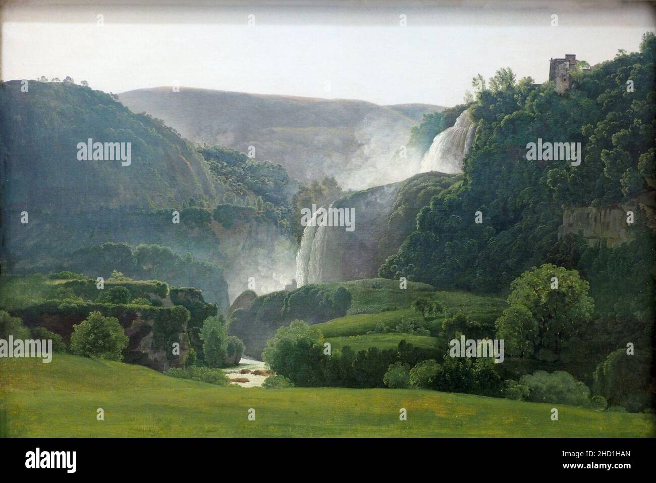 Rohden Johann Martin Tivoli v Stock Photo - Alamy