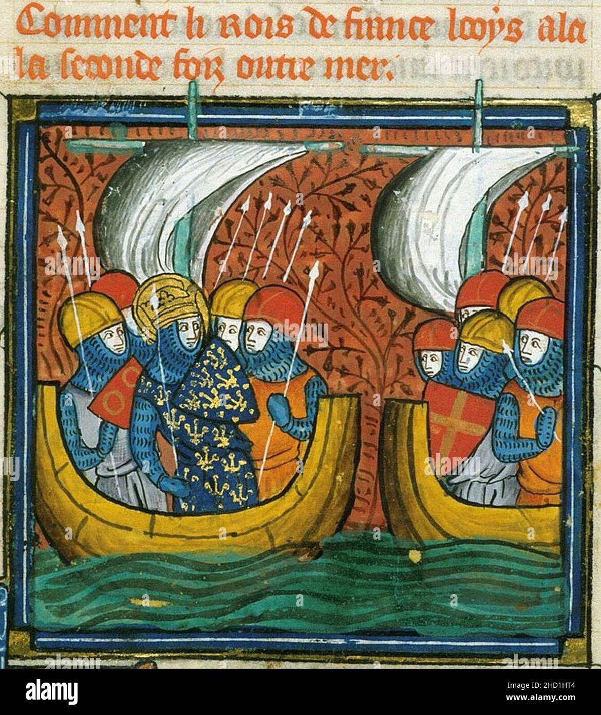 Louis ix roi de france hi-res stock photography and images - Alamy