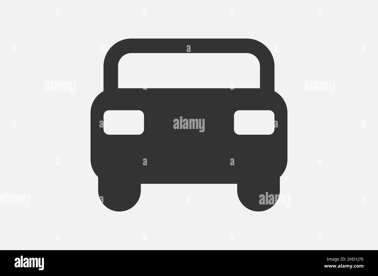 Vintage car front on Stock Vector Images - Alamy