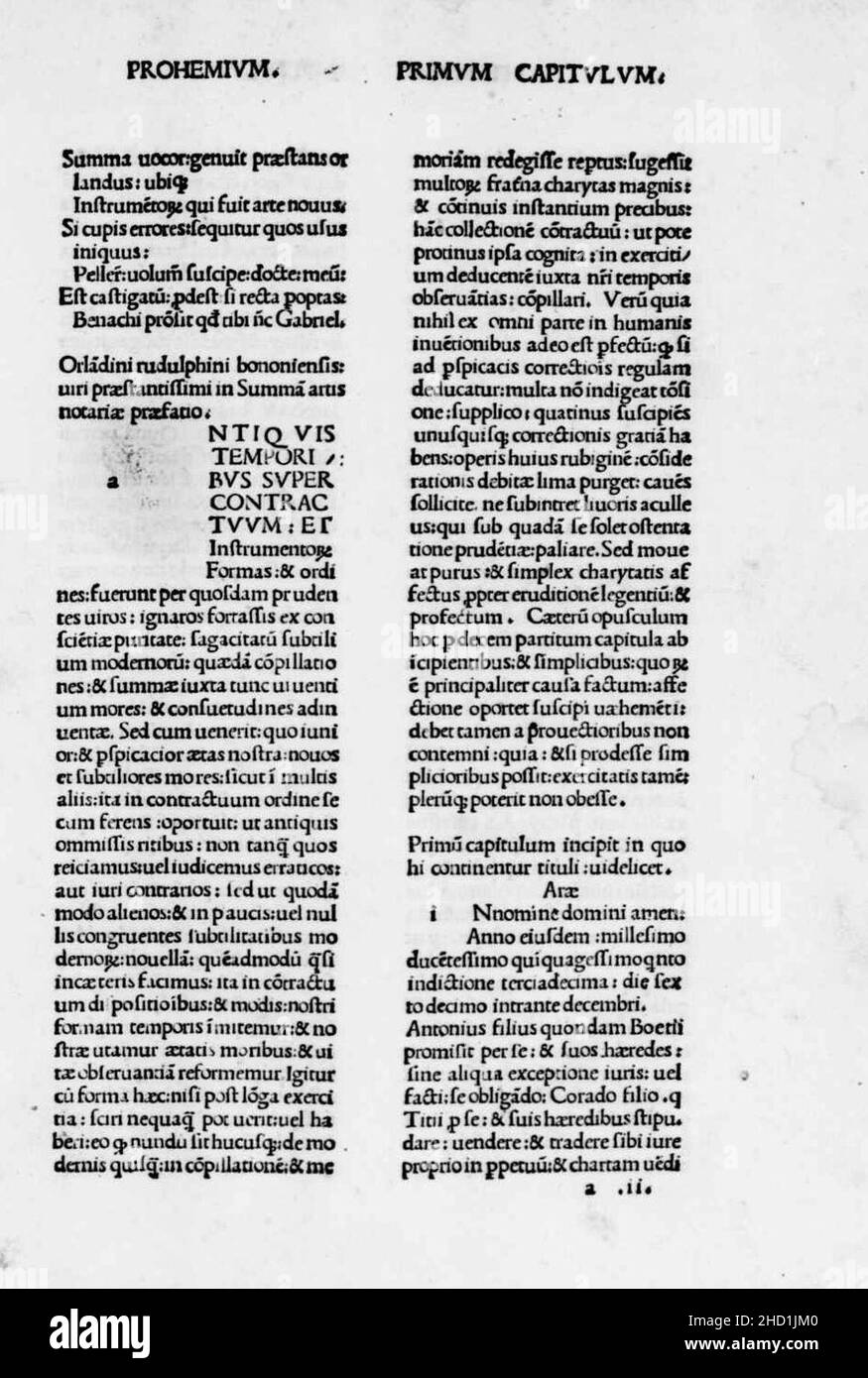 Rolandino de' Passaggeri – Summa artis notariae, 1480 – BEIC 11744508 ...