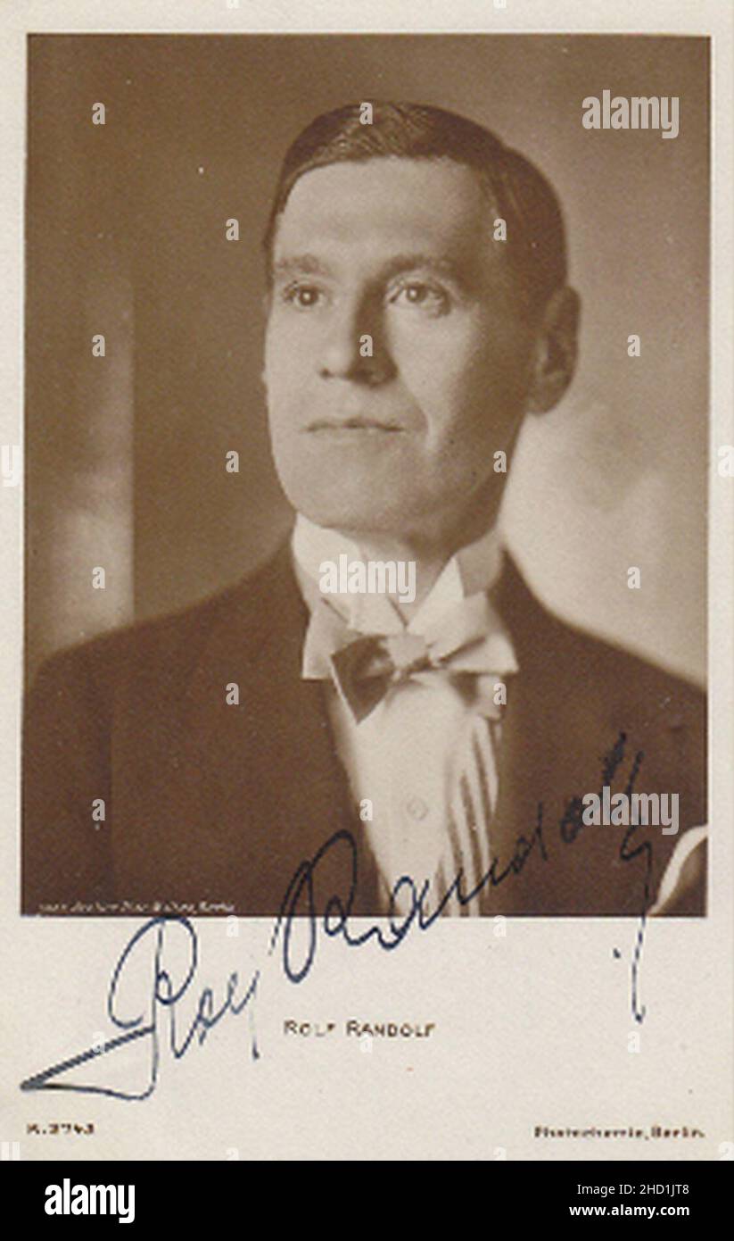 Rolf Randolf by Mac Walten Stock Photo - Alamy