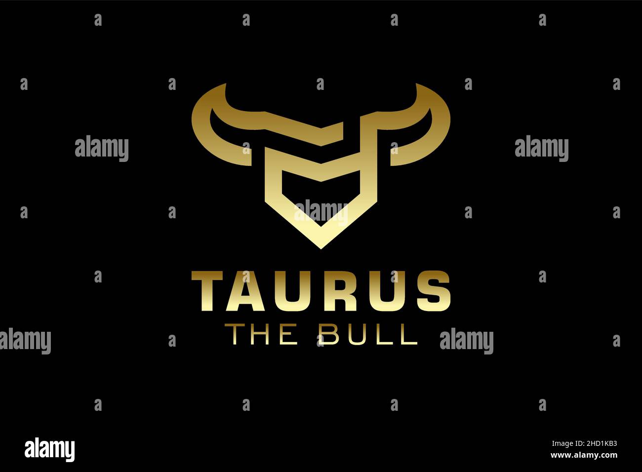 Letter D logo, Bull logo,head bull logo, monogram Logo Design Template ...