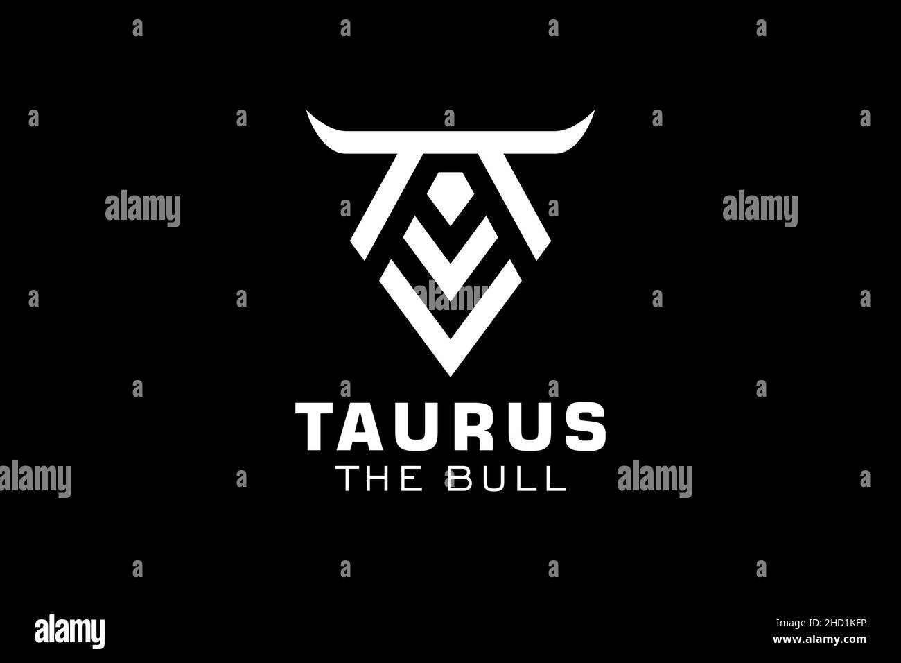 Letter N logo, Bull logo,head bull logo, monogram Logo Design Template ...