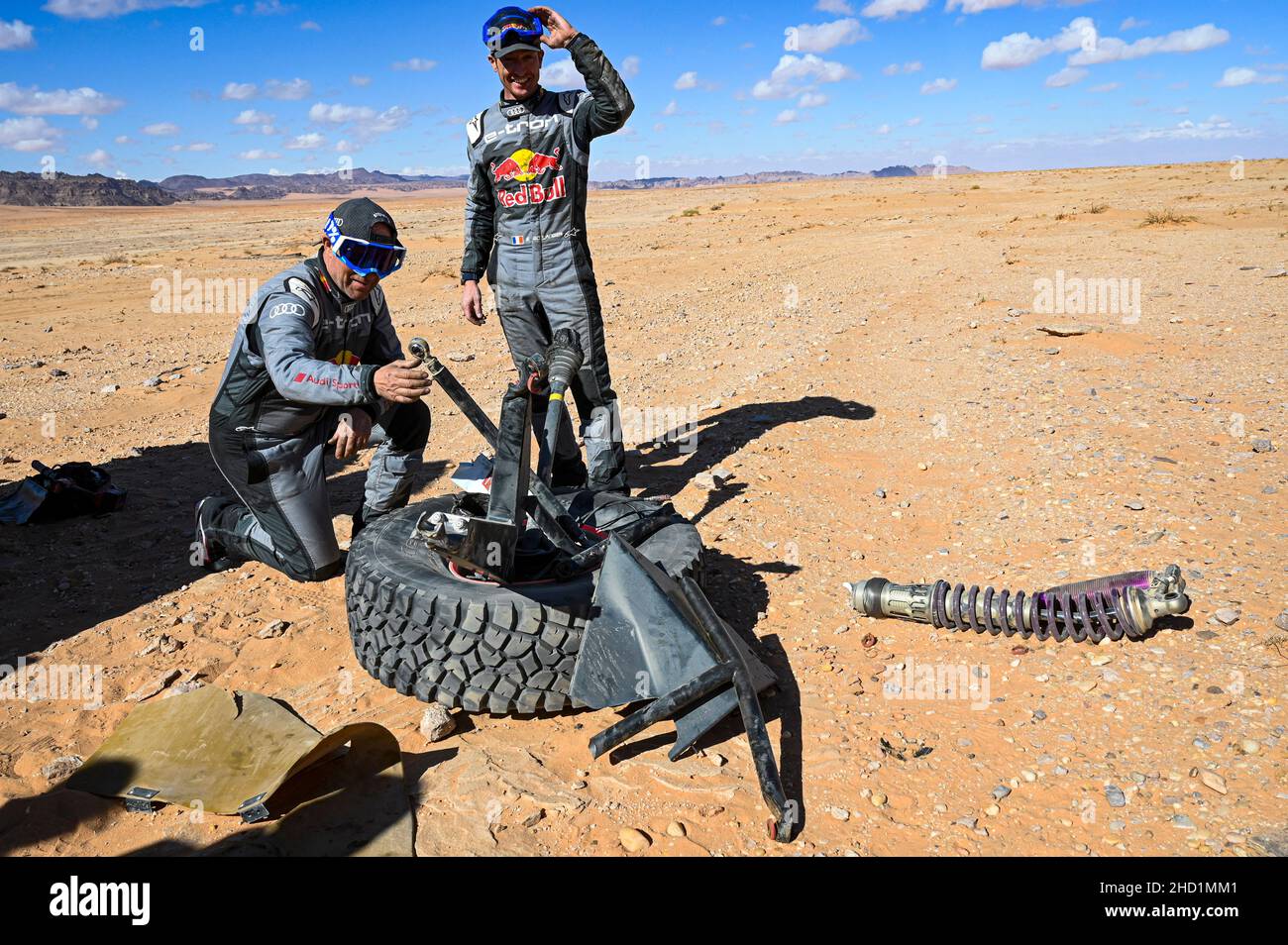 Hail, Saudi Arabia. 02nd Jan, 2022. during the Stage 1B of the Dakar ...