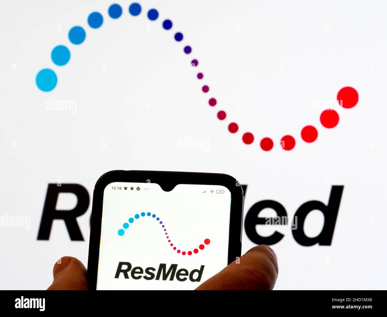 Resmed logo hi-res stock photography and images - Alamy