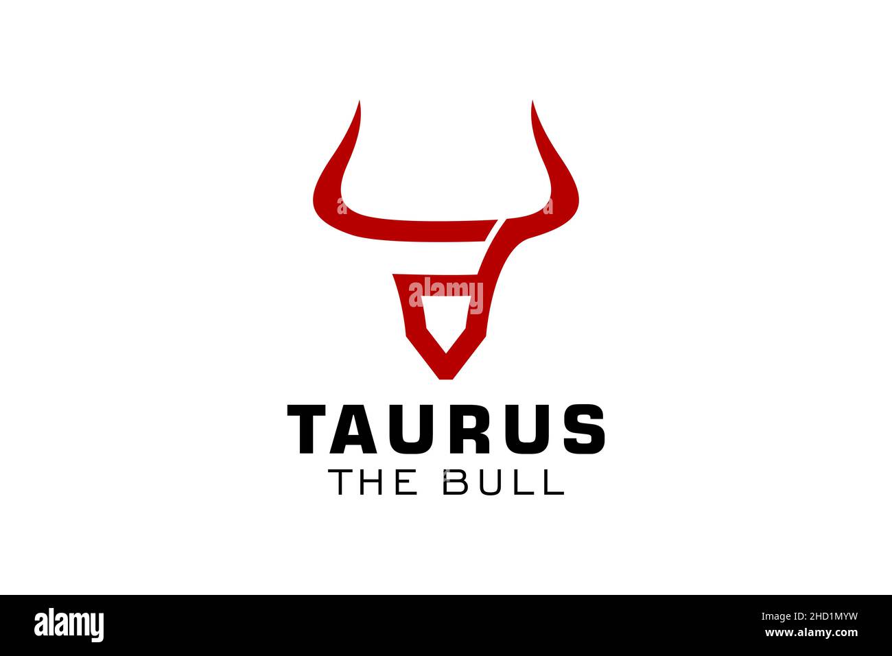 Letter D logo, Bull logo,head bull logo, monogram Logo Design Template ...