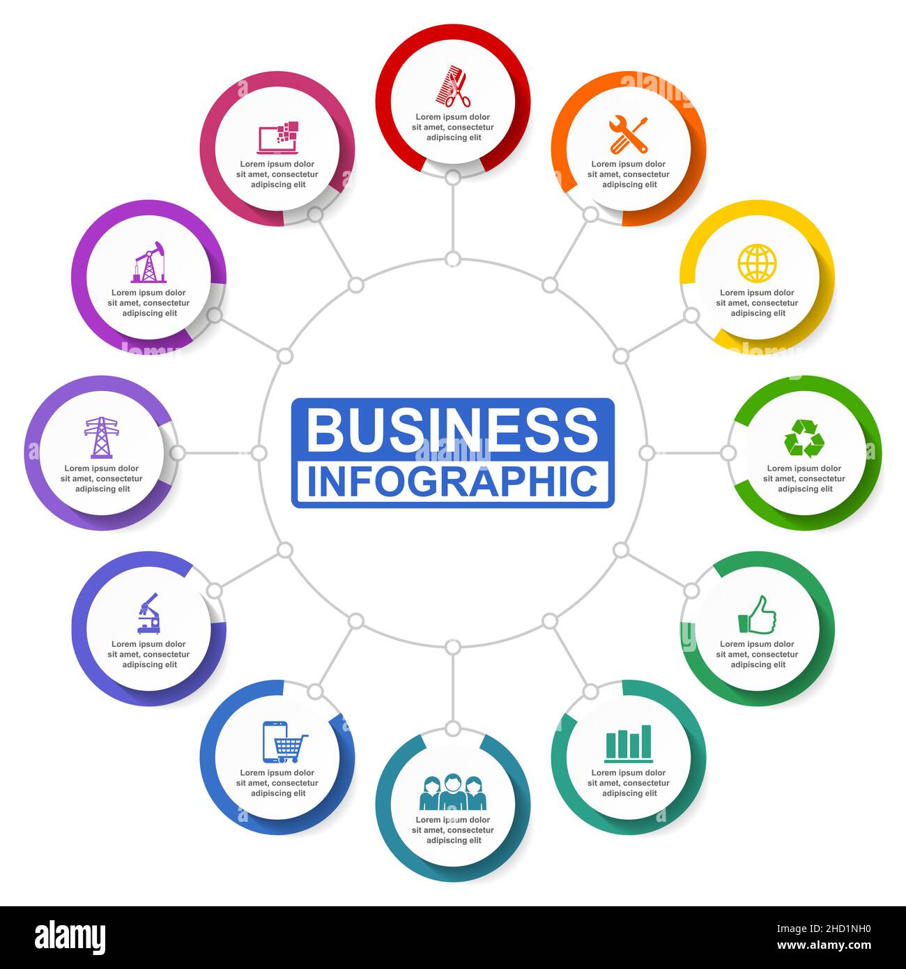 Infographic Template Editable