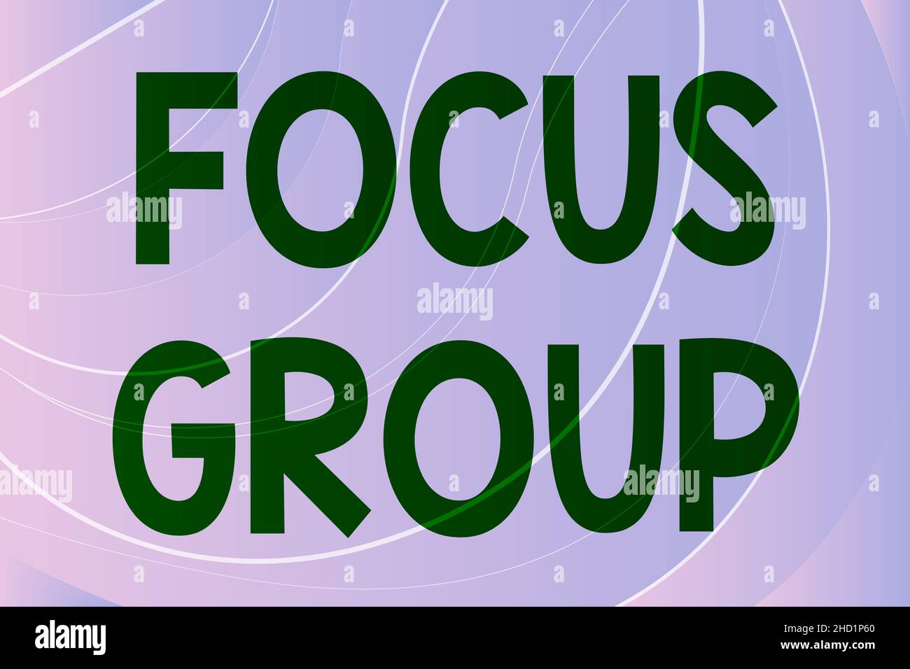 Conceptual display Focus Group. Business concept consist of ...