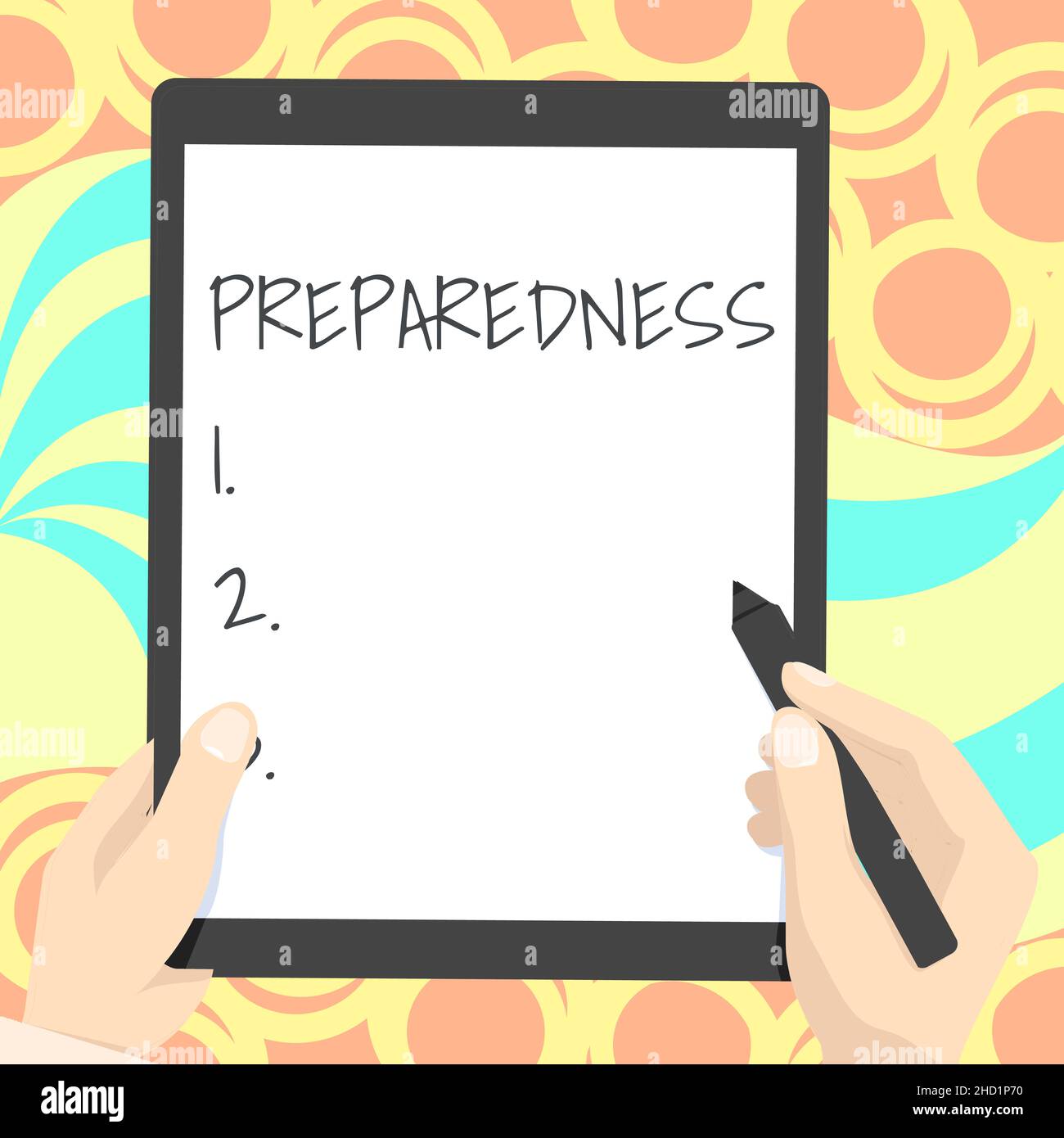 Text showing inspiration Preparedness. Business approach quality or ...