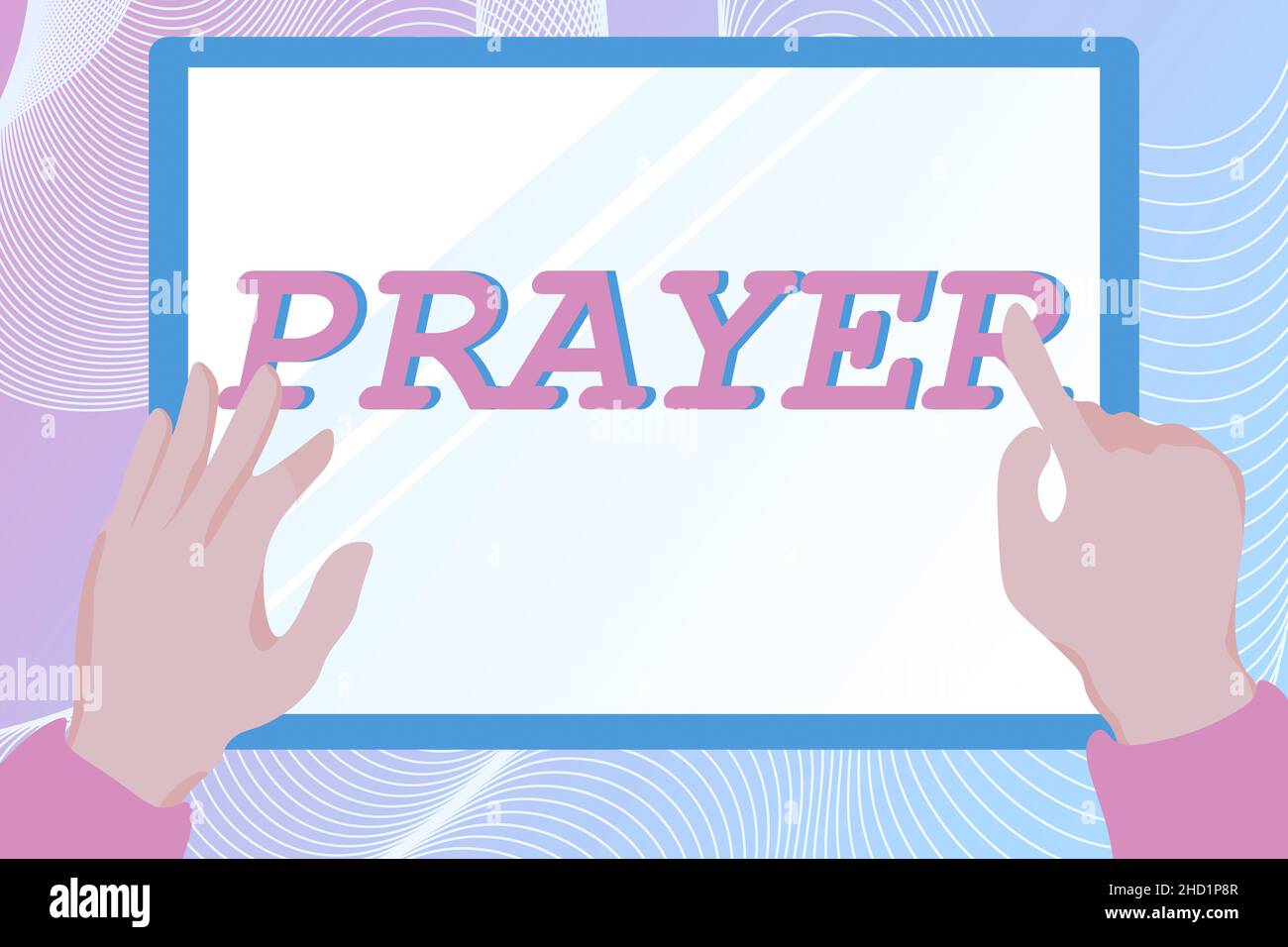 Hand writing sign Prayer. Business idea solemn request for help or ...