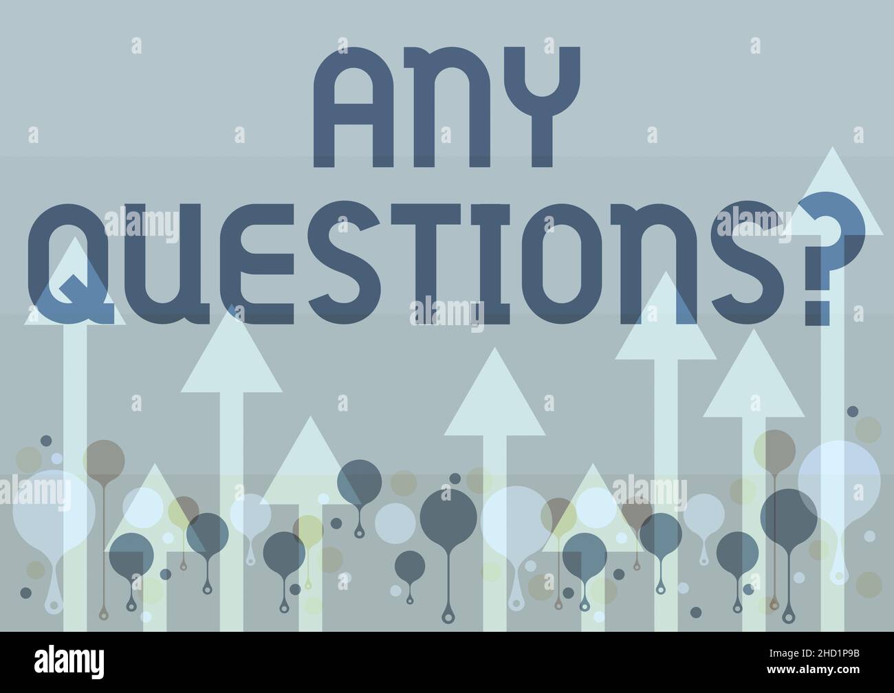 Inspiration showing sign Any Questions Question. Business approach ...