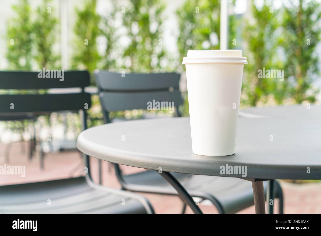 hot coffee cup in coffee shop Stock Photo - Alamy