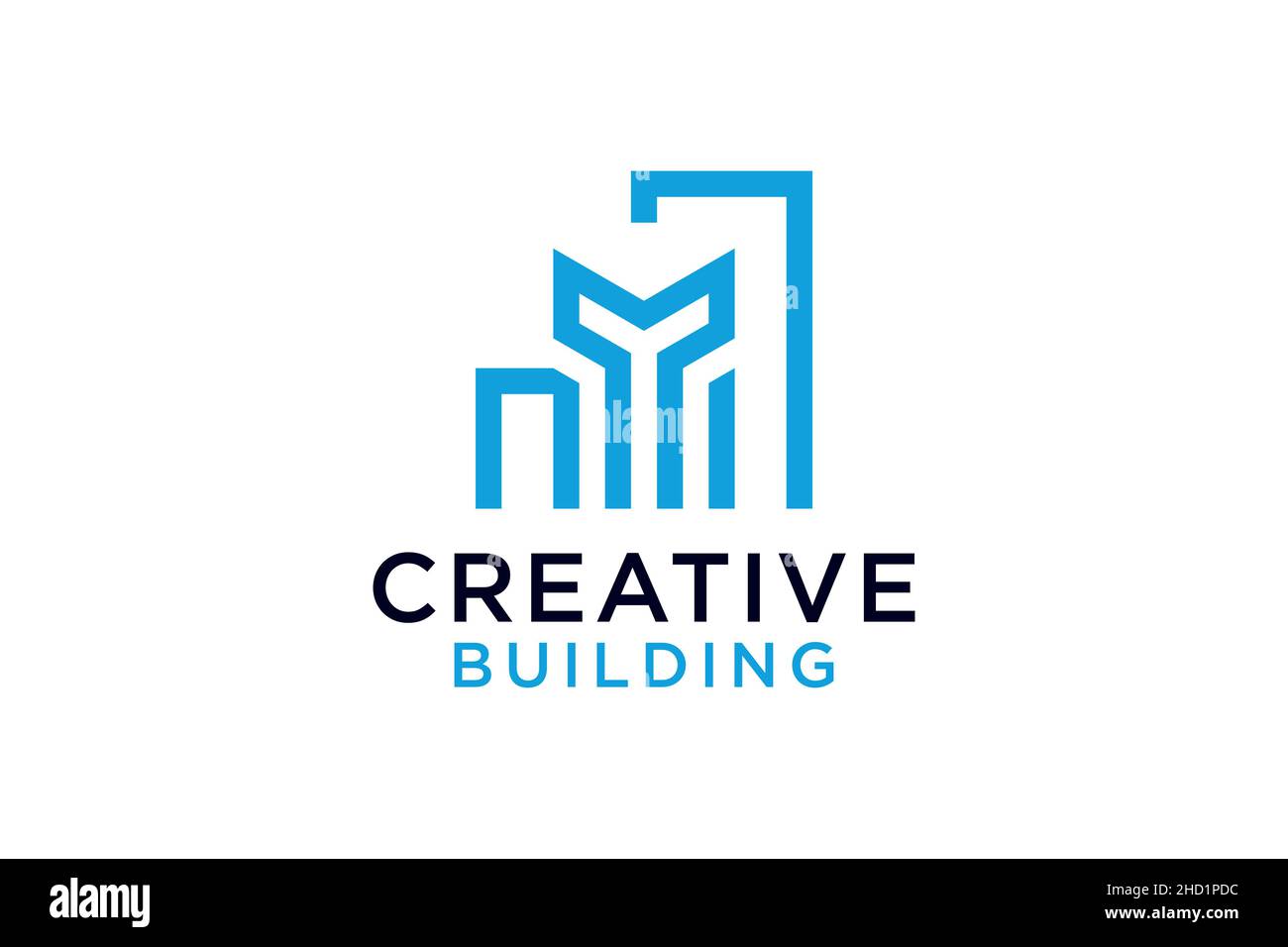 Letter Y With Building For Construction Company Logo vector design ...